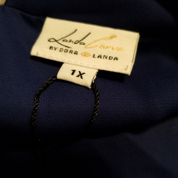 Dora Landa | Tops | Landa Curve By Dora Landa Plus Blouse E37468 | Poshmark